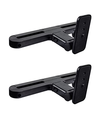 UEME Car Headrest Mounts, Angle Adjustable Headrest Dual Screen DVD Player Mount Holders, 2 Mounting Brackets WONNIE/FANGOR/Sylvania Dual Screen DVD Players