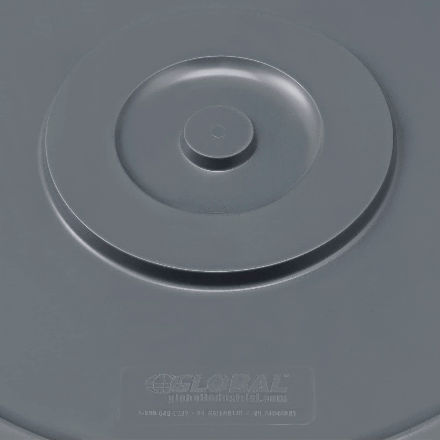 Trash Container Lid for 44 Gallon Can, 24-1/2" Dia,