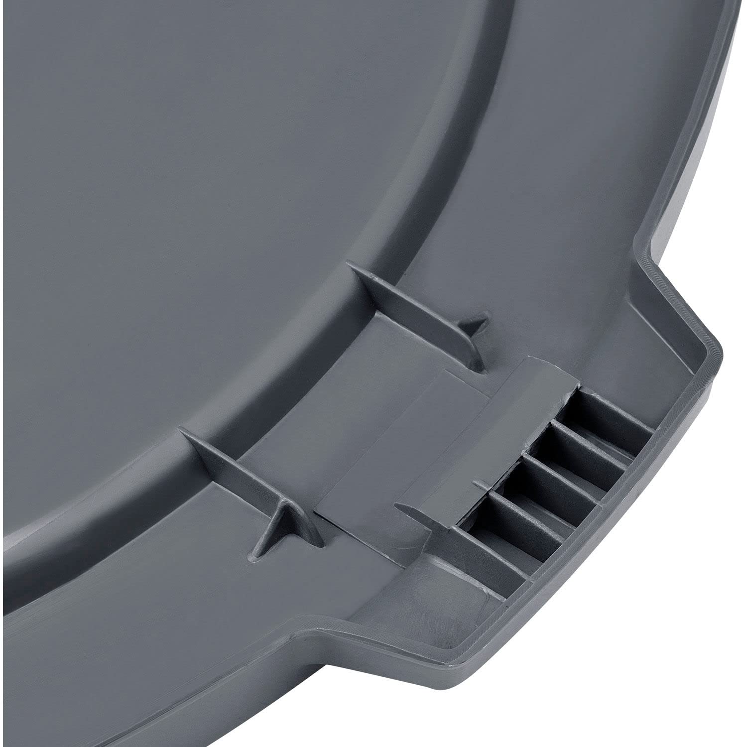 Trash Container Lid for 44 Gallon Can, 24-1/2" Dia,