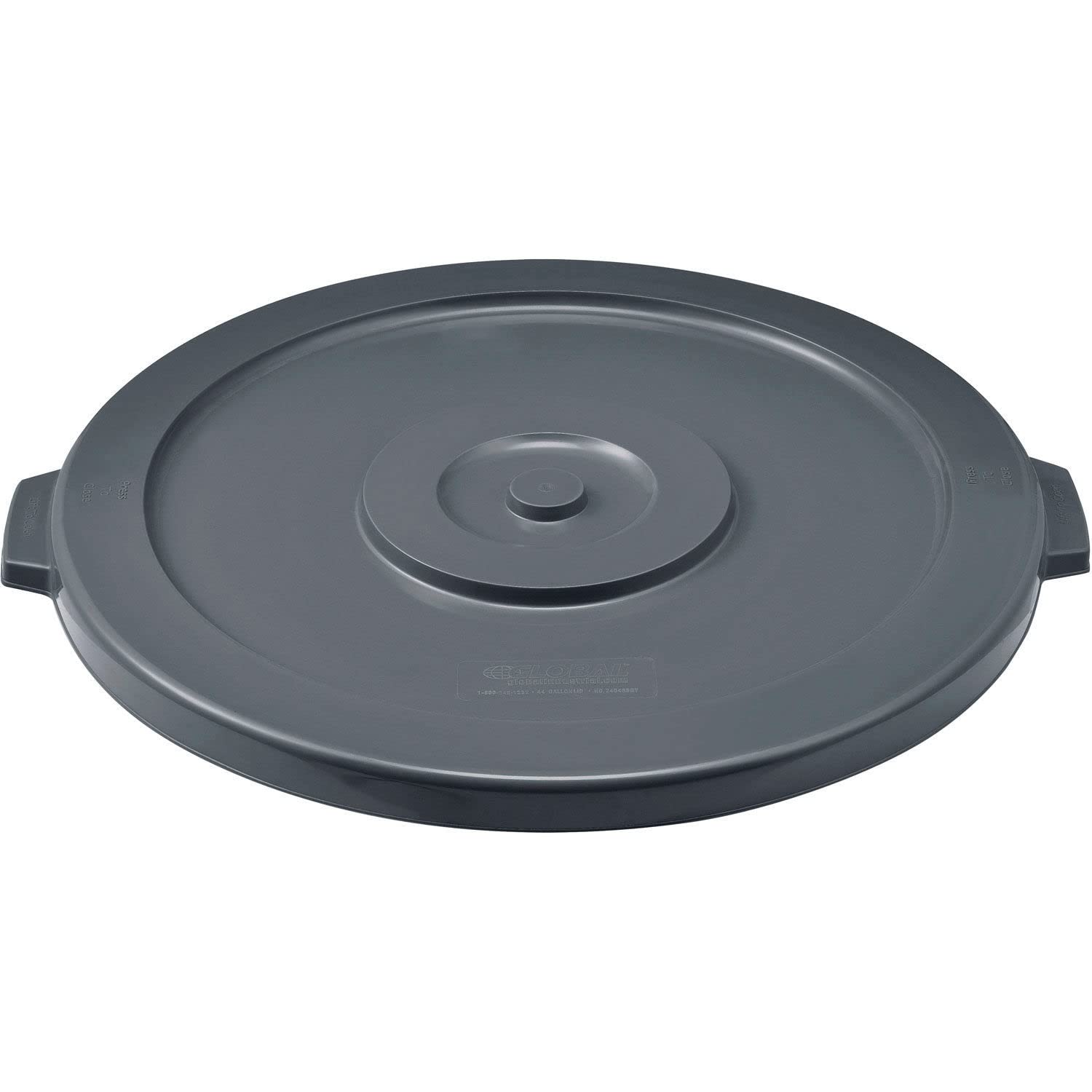 Trash Container Lid for 44 Gallon Can, 24-1/2" Dia,