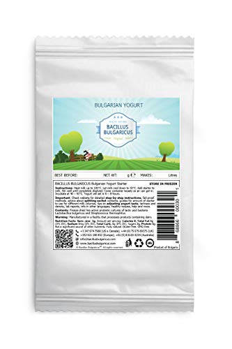 Bulgarian Yogurt Starter (Makes 8 Gal / 30 L )