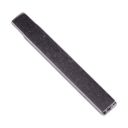 LETAOSK 10pcs Silver Flip Blank Uncut Key Blade 71 Fit for GM Buick Cruze HU100 Remote B-Series