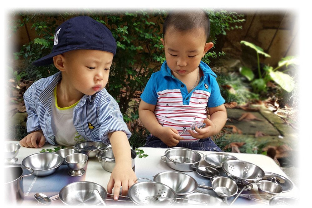 ☀ Dergo ☀Toy,Play house game ,16 Pcs Set Kids Play House Kitchen Toys Cookware Cooking Utensils Pots Pans Gift