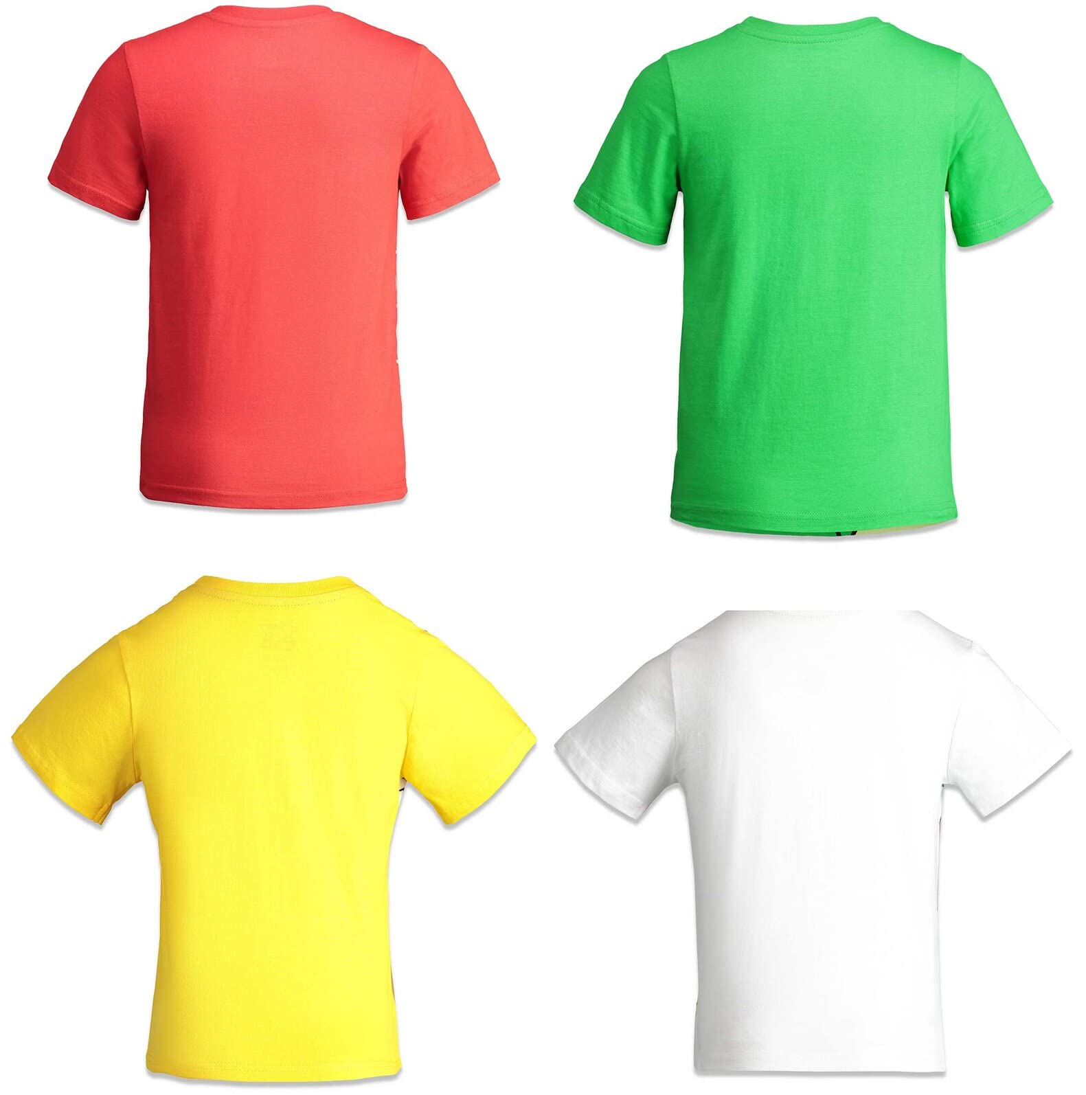 Disney Pixar Toy Story Buzz Lightyear Woody Rex Slinky Dog Toddler Boys 4 Pack T-Shirts Multi 4T