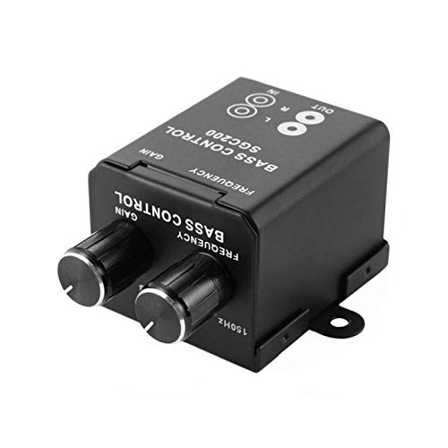 Car Bass Controller Auto Amplifier Audio Subwoofer Bass Control Knob Equalizer
