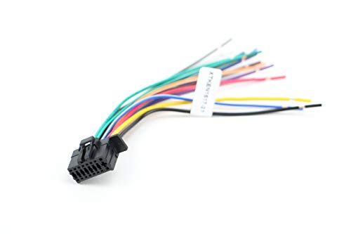 Xtenzi Car Radio Wire Harness Compatible with Kenwood CD DVD Navigation In-Dash - XT91095