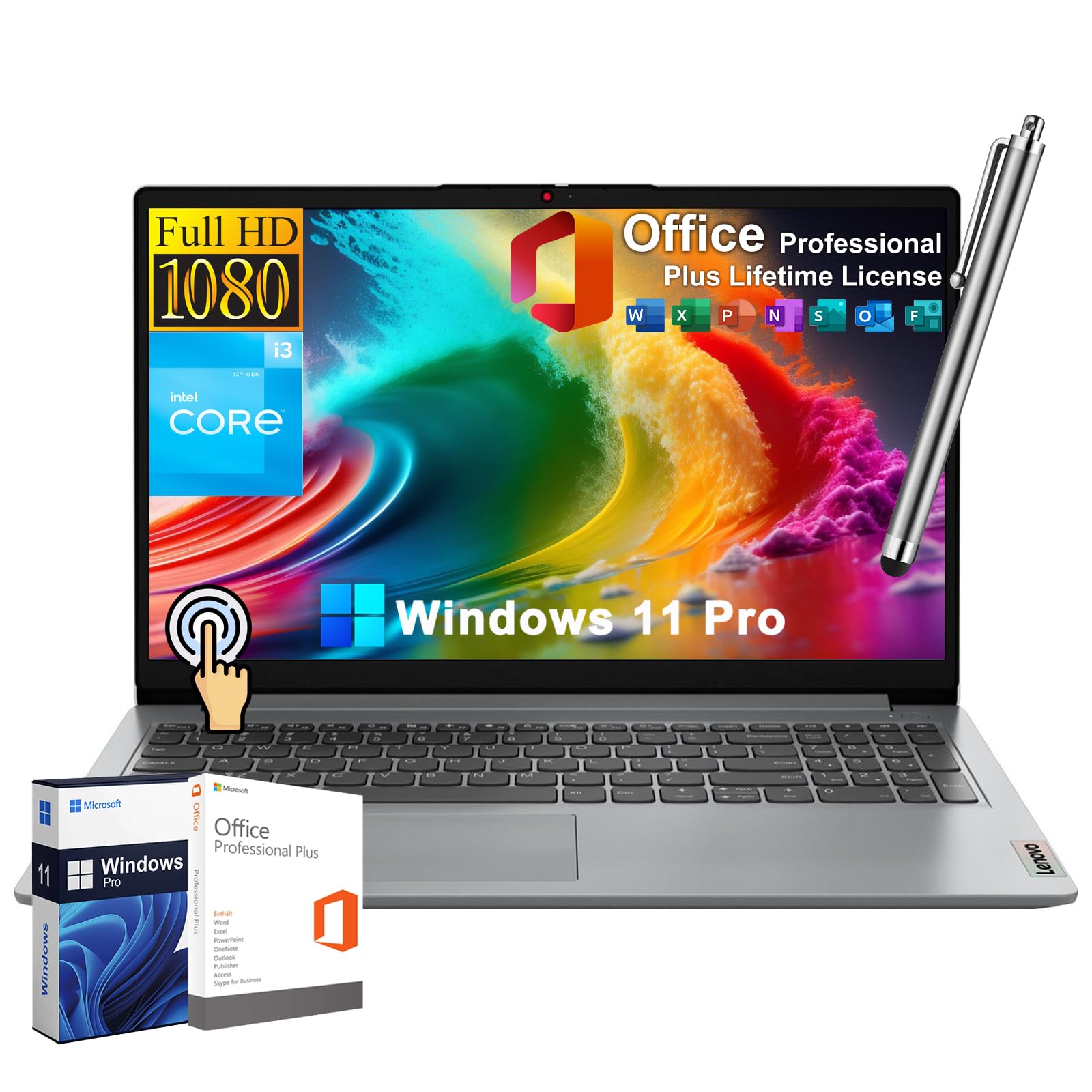 Lenovo IdeaPad Flex 3 Chromebook 2-in-1 11.6" HD Touchscreen Convertible Slim Thin Light Laptop Business & Student, Intel Celeron N4020 Processor, 4GB RAM 64GB eMMC + 128GB SD Card, WiFi, Chrome OS