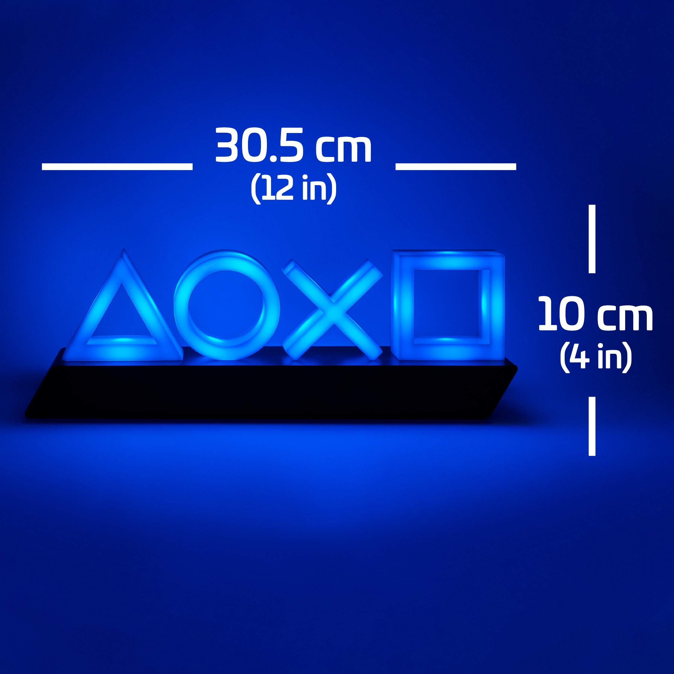 PlayStation PS5 Icons Light and Logo Light, Music Reactive Game Room Lighting PlayStation Room Decor