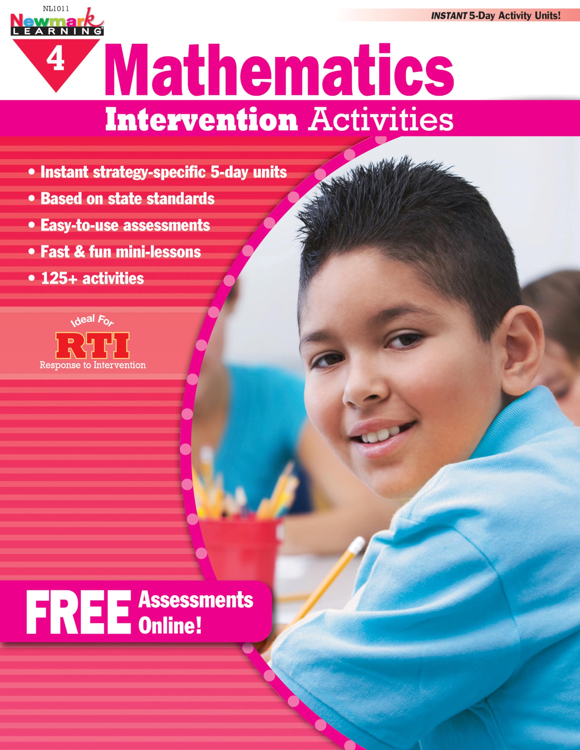 Newmark Learning Math Intervention Workbook Gr. 4