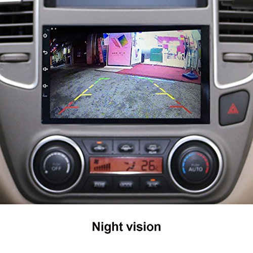 ATOTO AC-4486 Waterproof High Definition Hidden/Concealed License Plate Car Rear View Camera