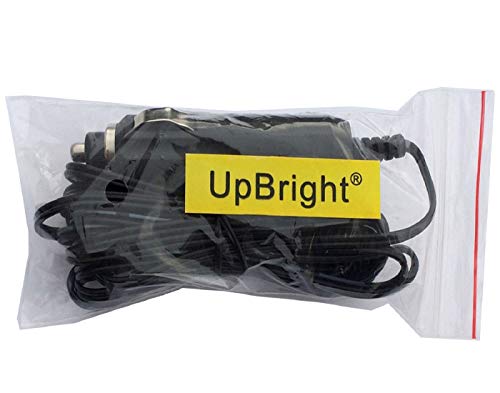UpBright New Car DC Adapter Compatible with RCA DRC630N Portable Dual-Screen DVD Player Auto Vehicle Boat RV Cigarette Lighter Plug Power Supply Cord Charger