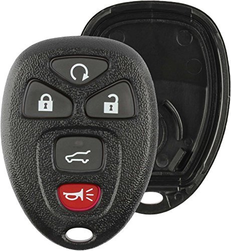Discount Keyless Replacement Shell Case and Button Pad Compatible with 15913415, 25839476