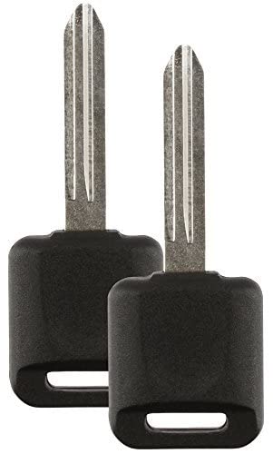 Discount Keyless Replacement Key Fob Car Remote and Uncut Transponder Key Compatible with KBRASTU15, CWTWB1U733, ID 46, NI04T (2 Pack)