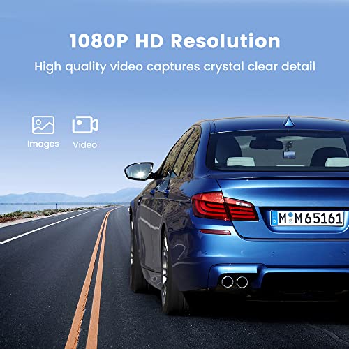 CarlinKit Dash Cam with Wireless CarPlay & Wireless Android Auto Adapter Dash Camrea, 4G+64G, Built in GPS, Support YouTube, Netflix