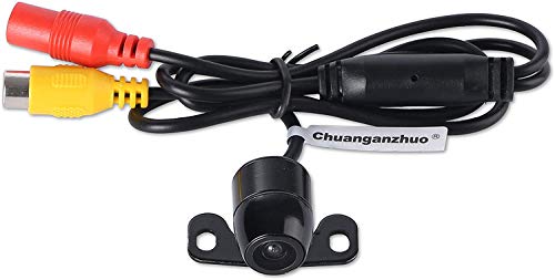 Reverse Backup Camera,170 Degree Wide View Angle Universal Car Front/Side/Rear View Camera,2 Installation Options,Removable Guildlines,Mirror Non-Mirror Image,12V only