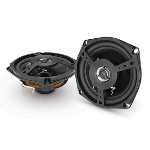Show Chrome Accessories 13-104 4 1/2" 2-Way Neodymium Speakers, Black