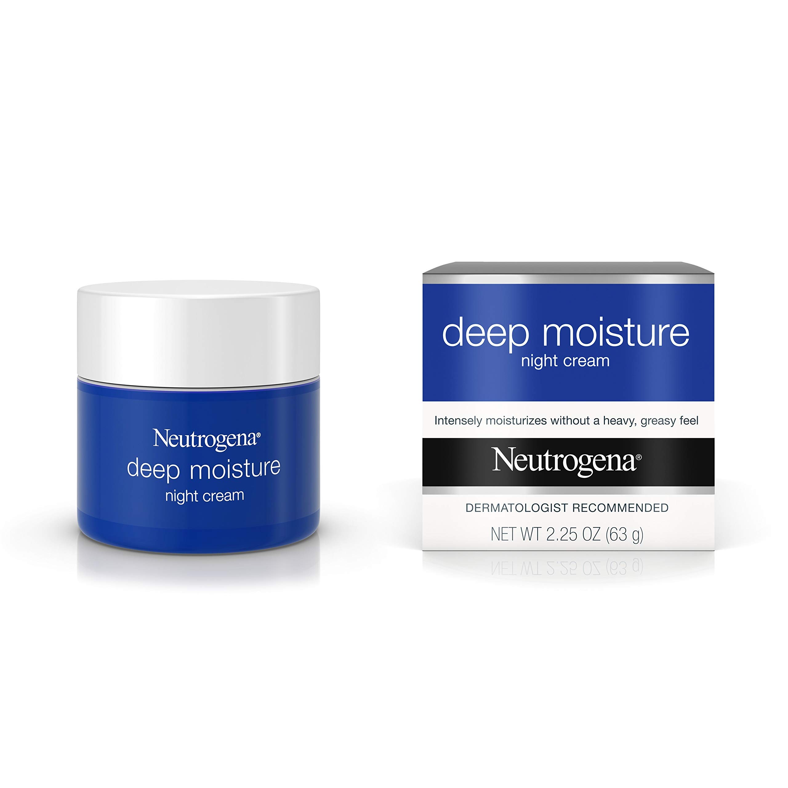 Neutrogena Deep Moisture Night Cream , 2.25 Ounce