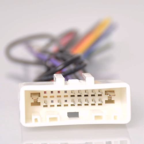 Yuacdky Radio Wiring Harness for Nissan Altima 2007+,Frontier 2009 +, for Subaru 2008+