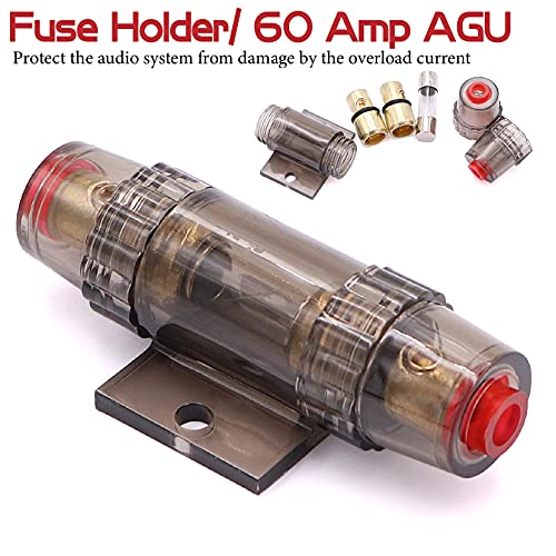4 Gauge Audio Amplifier Installation Wiring Systems KIT,Make Connections and Brings Power to Your Radio,Subwoofers and Speakers