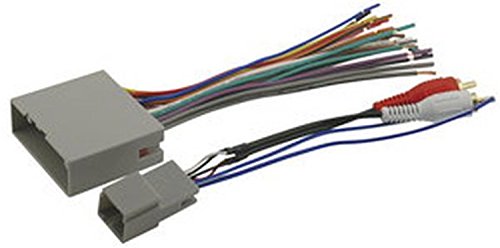 Scosche FDK11B Compatible with Select 2003-08 Ford Premium Sound or Audiophile; Power/Speaker and RCA to Sub Amp input Wire Harness / Connectors