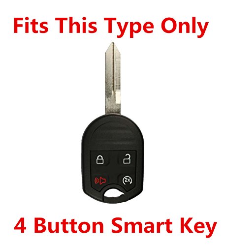Rpkey Silicone Keyless Entry Remote Control Key Fob Cover Case protector Replacement Fit For Ford Expedition F150 F250-350 Lincoln Navigator 164-R8073 CWTWB1U793(Pink)