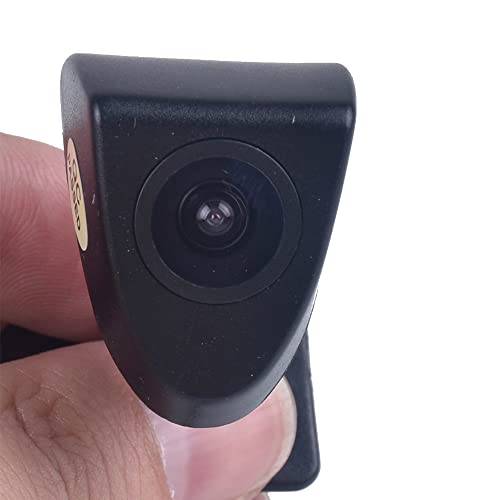 TOTMOX Car Auto Front View Camera Forward Cam, Compatible with Toyota Prado Highlander Land Cruiser Rav4 Camry Corolla Yaris Vizi Reiz Verso