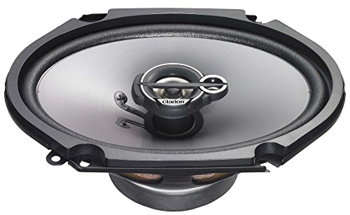 Clarion Mobile Electronics SRG6833C 300-Watt 6 x 8 Inches Good Series Custom Fit Multiaxial 3-Way Car Speakers, Set of 2