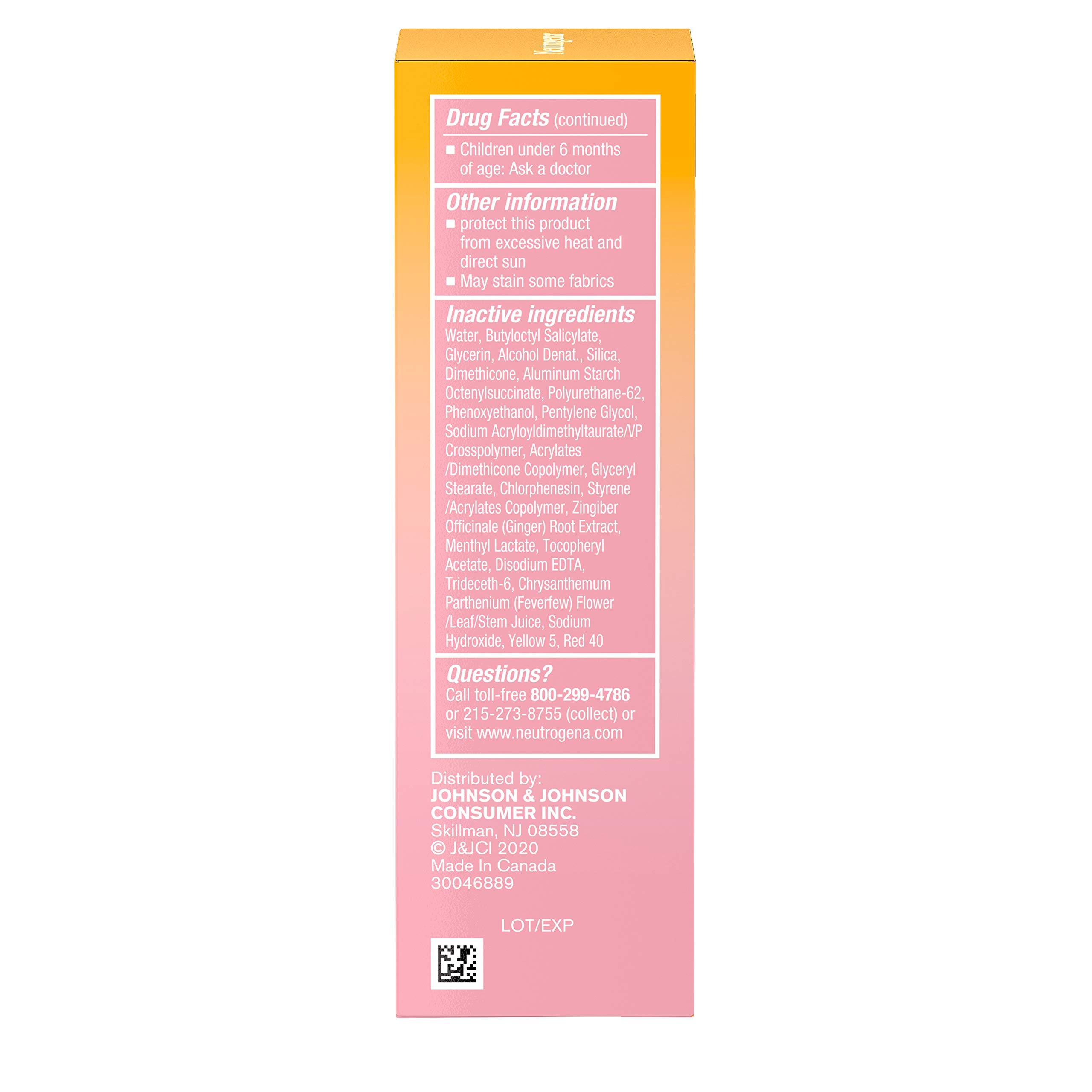 Neutrogena Invisible Daily Defense Face Serum with Broad Spectrum SPF 60+, 1.7 fl. oz 1 ea (Pack of 3) Product Name