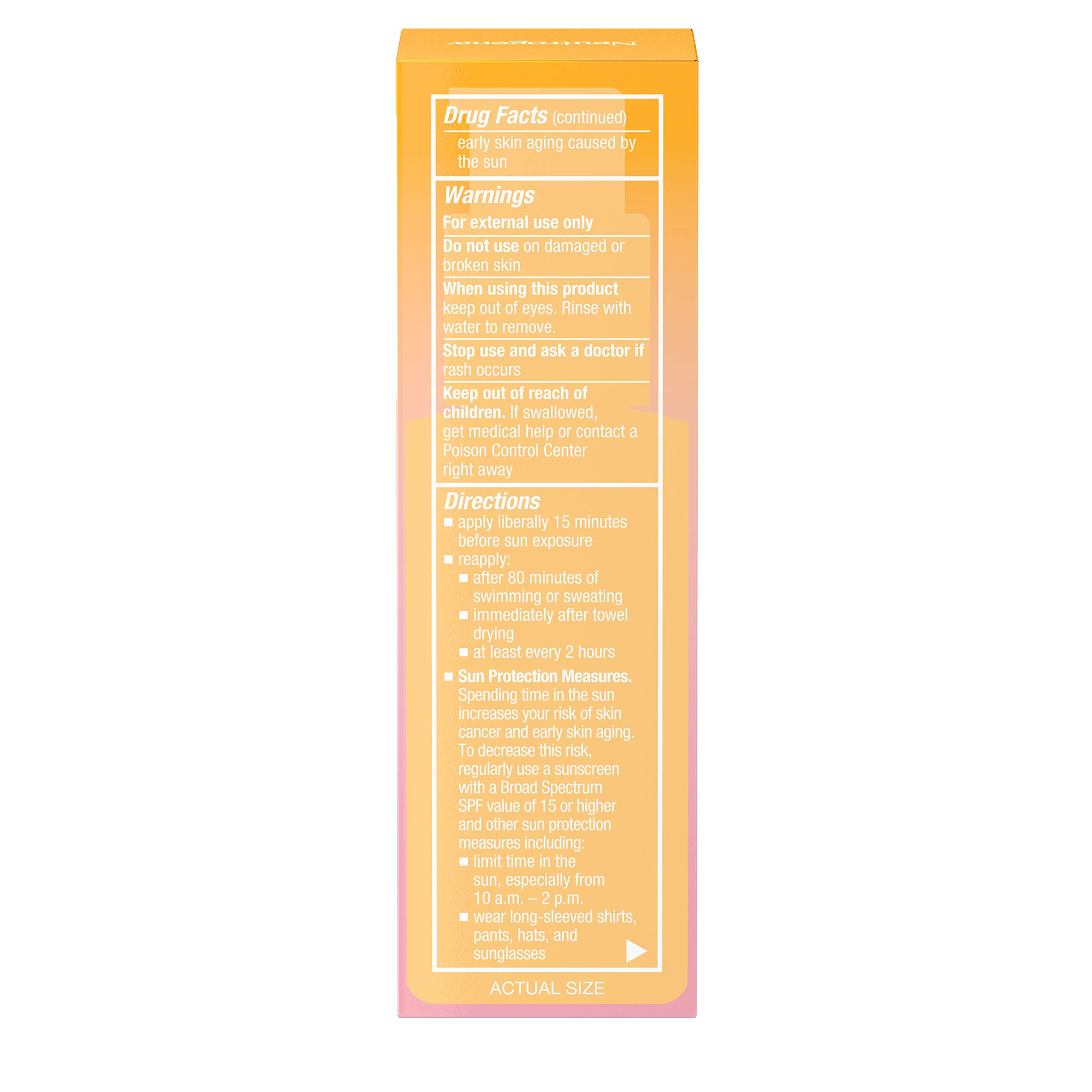 Neutrogena Invisible Daily Defense Face Serum with Broad Spectrum SPF 60+, 1.7 fl. oz 1 ea (Pack of 3) Product Name
