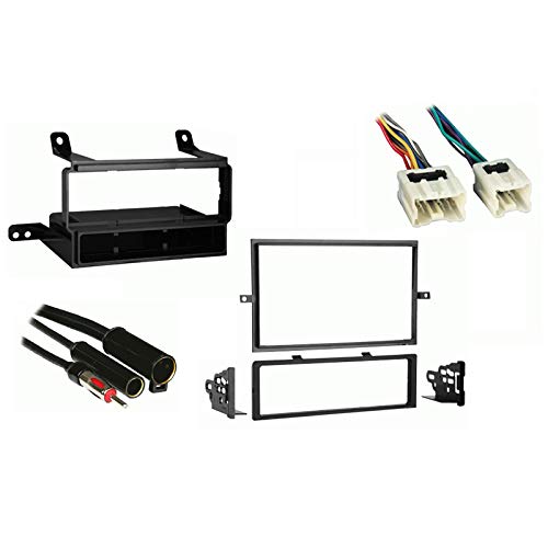 Compatible with Nissan Pathfinder 2005 2007 Non NAV Multi DIN Stereo Harness Radio Dash Kit