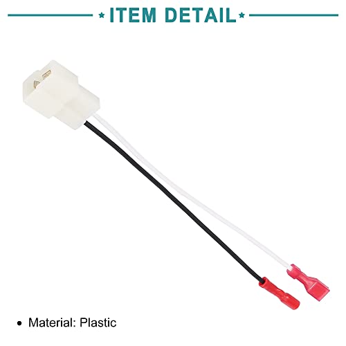 ACROPIX Car Wiring Harness Speaker Wire Adapter Fit for Subaru Impreza Pack of 2 White