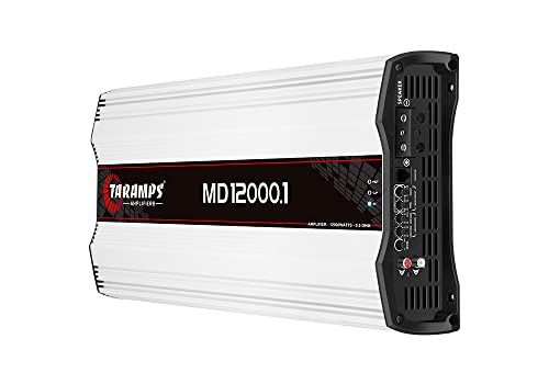 Taramps MD 12000.1 0.5 Ohm 12000 Watts Class D Full Range Mono Amplifier