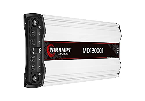Taramps MD 12000.1 0.5 Ohm 12000 Watts Class D Full Range Mono Amplifier