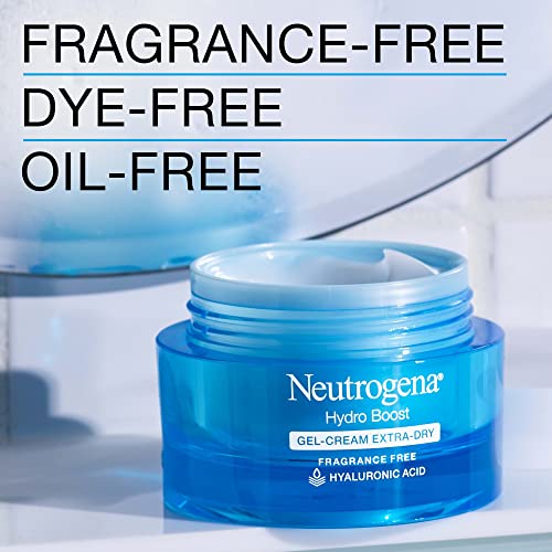 Neutrogena Hydro Boost Gel-Cream, Extra Dry Skin 1.7 oz (Pack of 3)