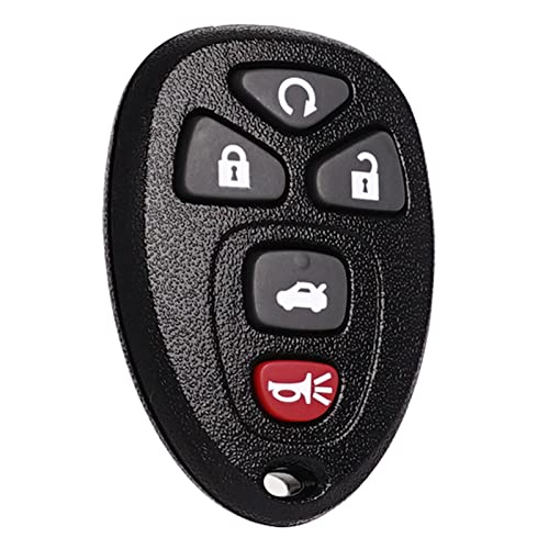 Remote Key Fob Replacement Fits for Chevy Malibu 2004 2005 2006 2007 2008 2009 2010 2012 Cobalt Pontiac G5 G6 Grand Prix Buick Lacrosse Saturn Aura Sky Keyless Entry Remote Control 22733524 KOBGT04A