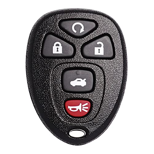 Remote Key Fob Replacement Fits for Chevy Malibu 2004 2005 2006 2007 2008 2009 2010 2012 Cobalt Pontiac G5 G6 Grand Prix Buick Lacrosse Saturn Aura Sky Keyless Entry Remote Control 22733524 KOBGT04A