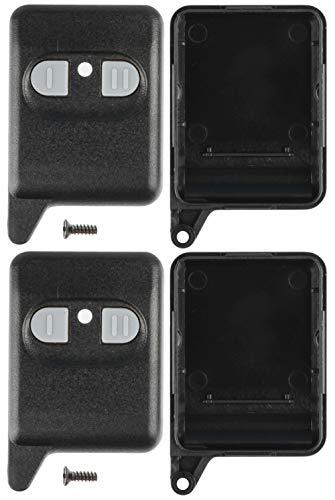 KeylessOption Keyless Entry Remote Fob Aftermarket Alarm Shell Case Cover For Viper Hornet Valet EZSDEI471 (Pack of 2)