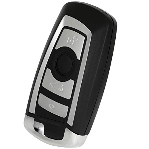 cciyu 1 X Flip Key Fob Uncut Blade (SHELL CASE) 4 Buttons Replacement for Replacement Remote Key Shell Case 4B for BMW 1 3 5 Series F10 F20 F30 F40 with FCC: Q0EWNTA0NG