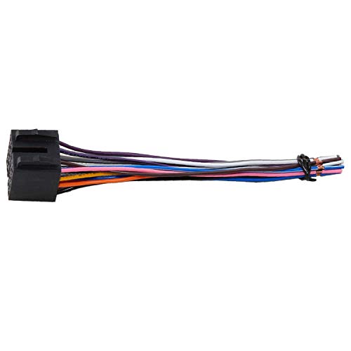 RED WOLF Radio Stereo ISO Wire Harness Adapter CD Player Connector Replacement for 1996-2002 Volkswagen, 1998-2005 Audi, Mercedes-Benz, Porsche Select Aftermarket NAV