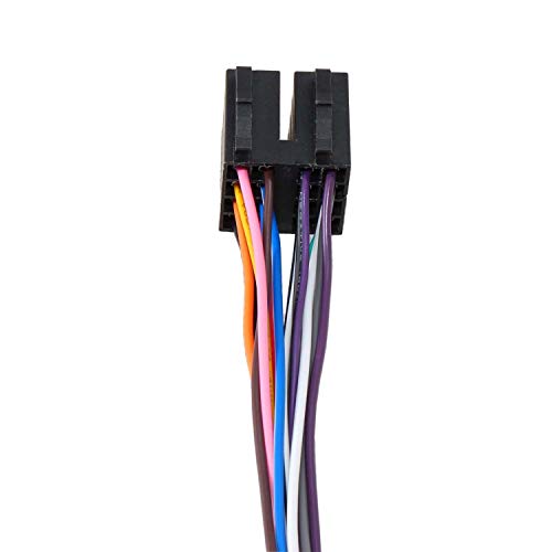 RED WOLF Radio Stereo ISO Wire Harness Adapter CD Player Connector Replacement for 1996-2002 Volkswagen, 1998-2005 Audi, Mercedes-Benz, Porsche Select Aftermarket NAV