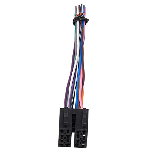 RED WOLF Radio Stereo ISO Wire Harness Adapter CD Player Connector Replacement for 1996-2002 Volkswagen, 1998-2005 Audi, Mercedes-Benz, Porsche Select Aftermarket NAV