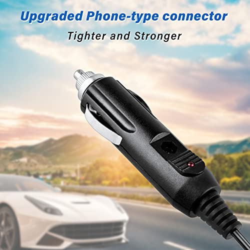 Jantoy Car DC Charger for Viore PLCD9V35 9 Dual Screen Portable DVD Player Auto Vehicle