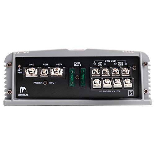 Crunch SA-2100.4 Smash Series 2,100-Watt 4-Channel Class AB Amp