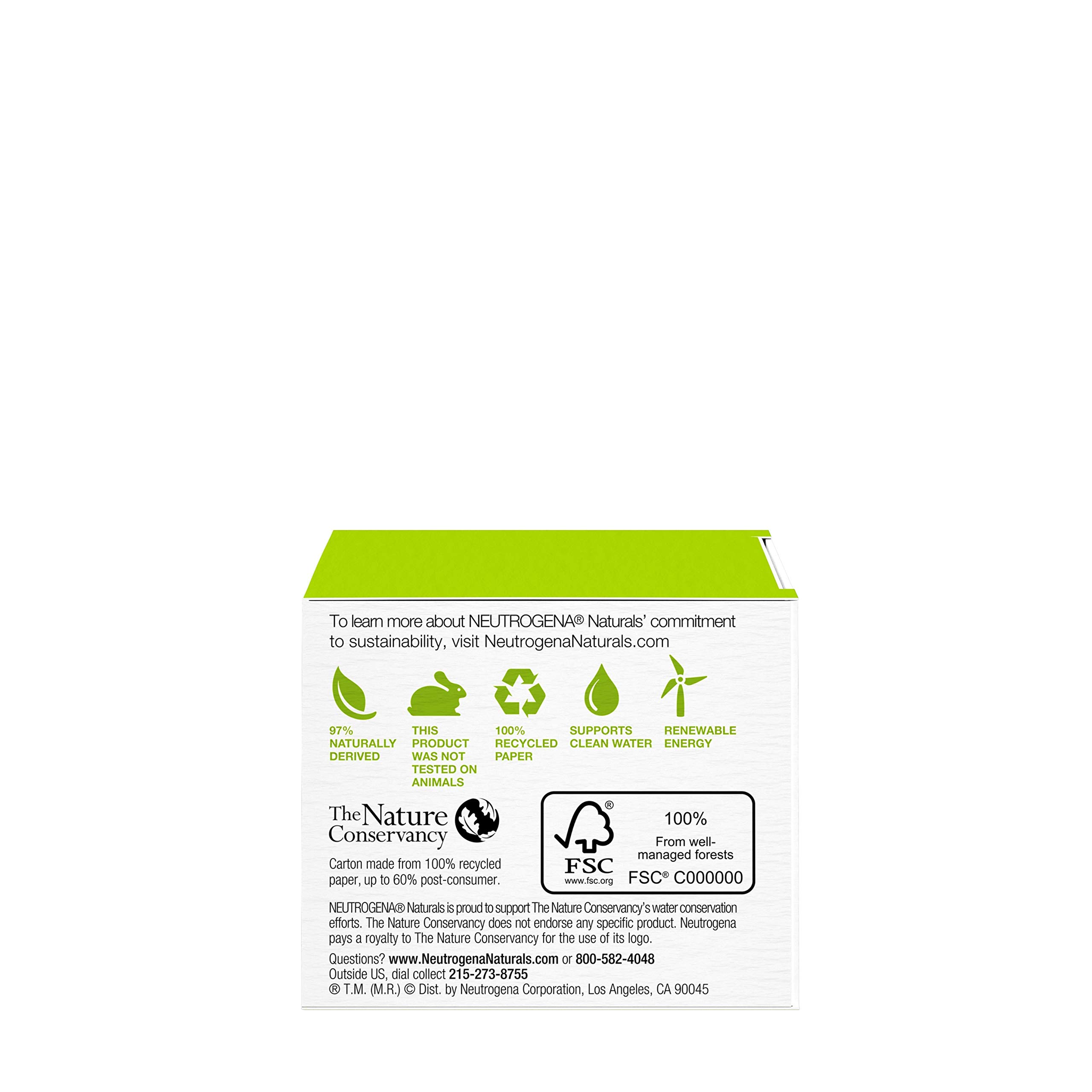 Neutrogena Naturals Multi-Vitamin Moisturizing & Nourishing Night Face Cream with Antioxidant Bionutrients & Vitamins B, C & E, Non-Comedogenic & Sulfate-, Paraben-, Phthalate- & Dye-Free, 1.7 oz