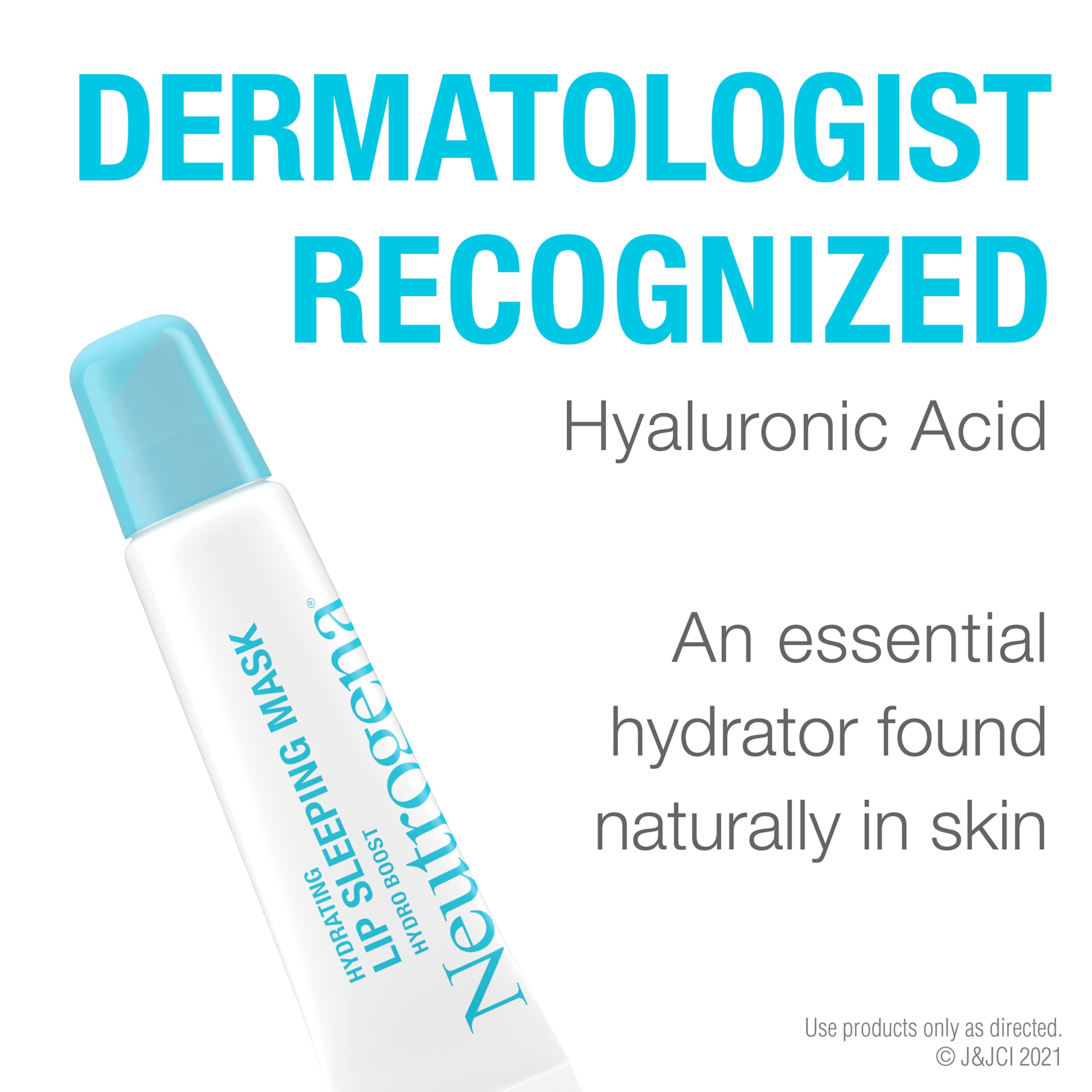 Neutrogena Hydro Boost Hydrating Lip Sleeping Mask with Hyaluronic Acid, Clear Overnight and Daily Moisturizing Treatment for Very Dry Lips, Fragrance Free Squeeze Tube Lip Balm, 0.35 oz