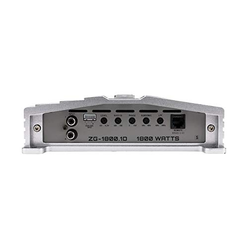 Hifonics ZG-1800.1D Zeus Gamma ZG Series Amp (Monoblock, 1,800 Watts Max, Class D)