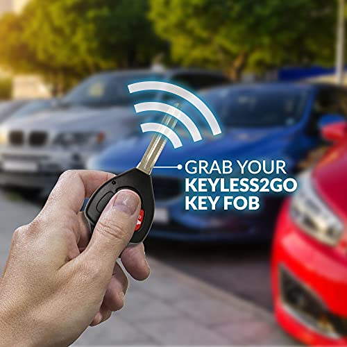 Keyless2Go Replacement for Keyless Entry Remote Car Key with G Chip for Select 4Runner Rav4 Yaris Models That Use HYQ12BBY, HYQ12BDC