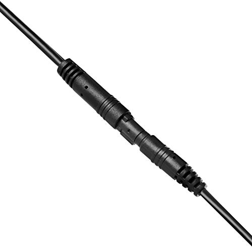 PixelMan Backup Camera Extension Cable,10ft 5 Pin Male to Female Rear View Camera Extension Cord for Dash Cam Mirror Cam Rearview Camera,Reverse Camera Wire for Car Pickup Truck SUV Van Rv Trailer