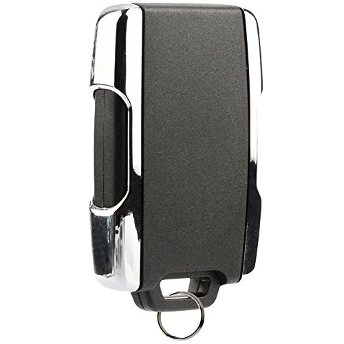 Key Fob Keyless Entry Remote Start fits Chevy Silverado Colorado/GMC Sierra Canyon 2014 2015 2016 2017 (M3N-32337100 Chrome)