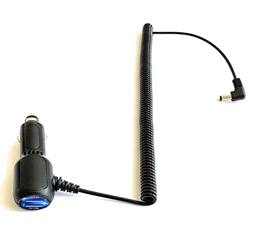 DCPOWER Coiled/Curled Power Cord Replacement for Cobra XRS-950, XRS-930, XRS-970, XRS-989, XRS-999 Radar Detector